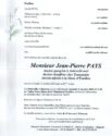 Jean-Pierre PAYS – Services Funéraires Laurent Sauthieux